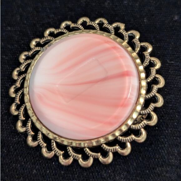 Unbranded | Jewelry | Vintage Signed Western Germany Pink Glass ...
